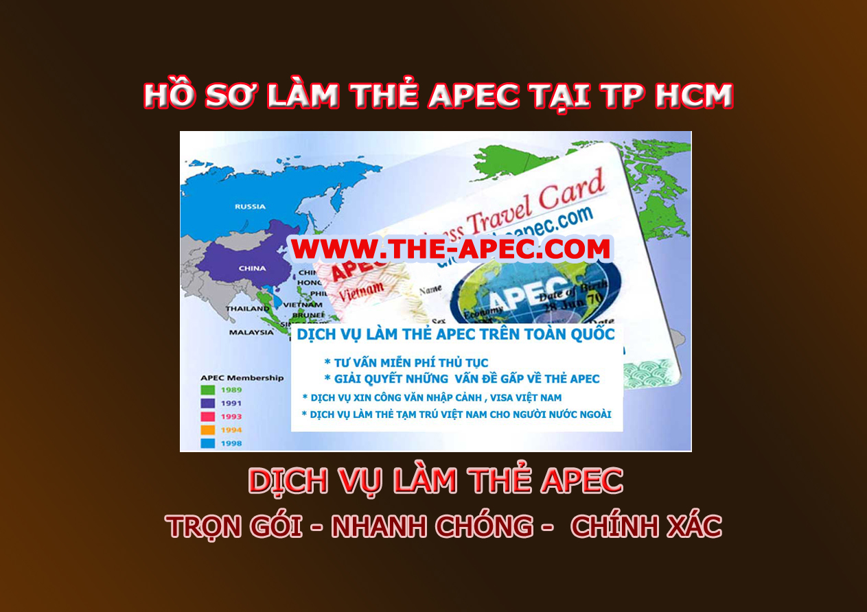 Hồ sơ làm thẻ Apec tại TP HCM 2024 - Thẻ ABTC